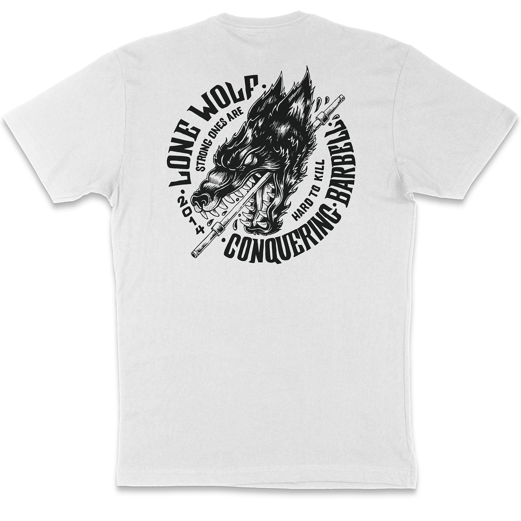 Lone Wolf - Tee - Conquering Barbell